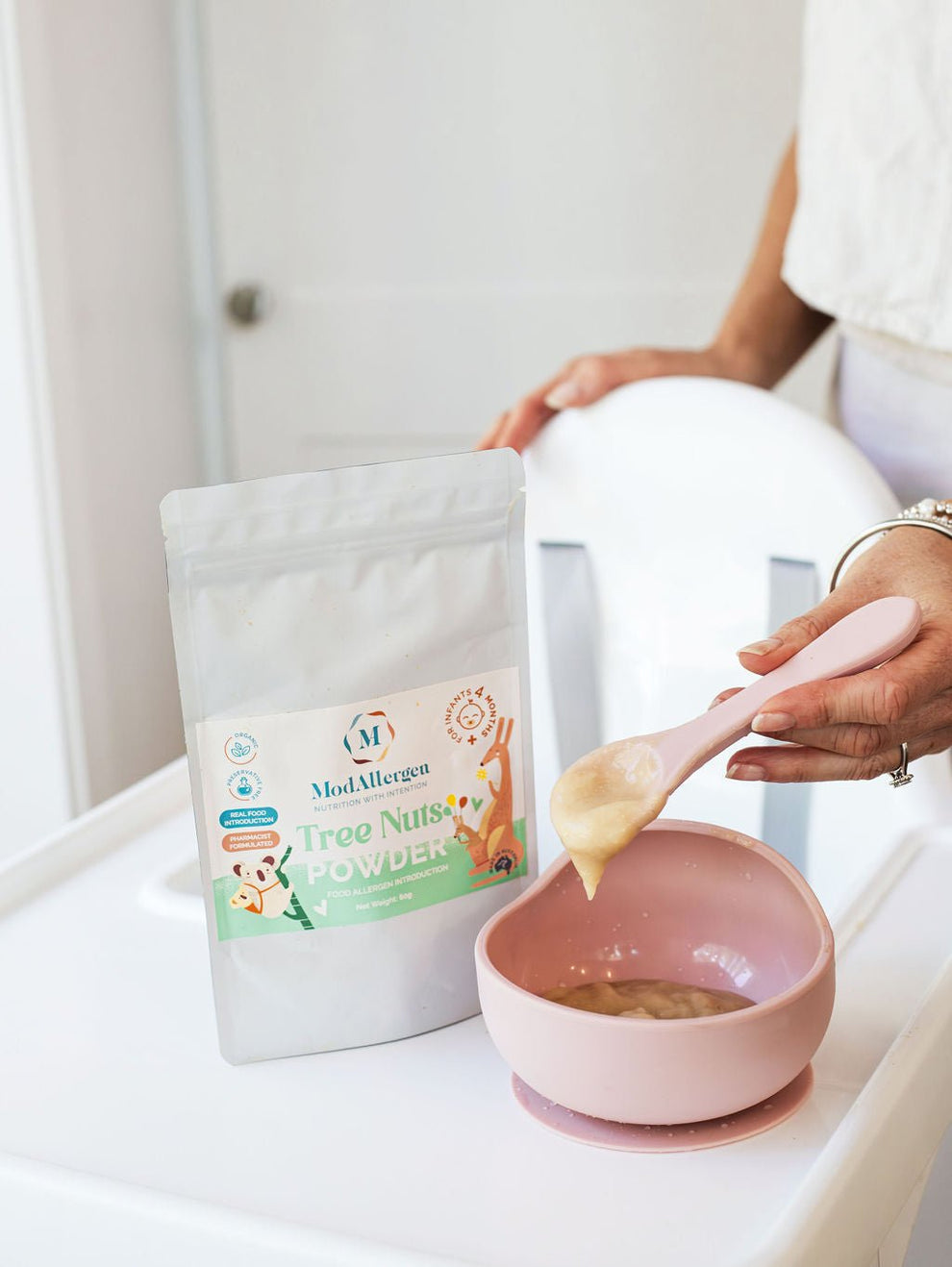 Allergen Introduction | Tree Nuts Powder for Starting Solids – ModAllergen